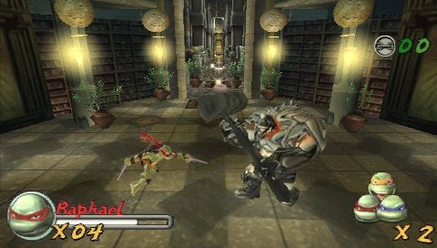 Teenage Mutant Ninja Turtles / Скачать игру для PSP бесплатно