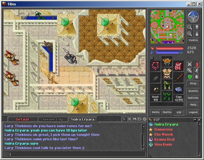 Tibia Online Тибия Онлайн (1996) [PC игры, Старые игры] / Скачать бесплатно